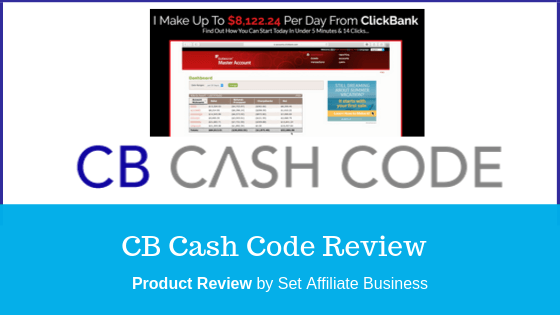 CB Cash Code Review - Removed From ClickBank