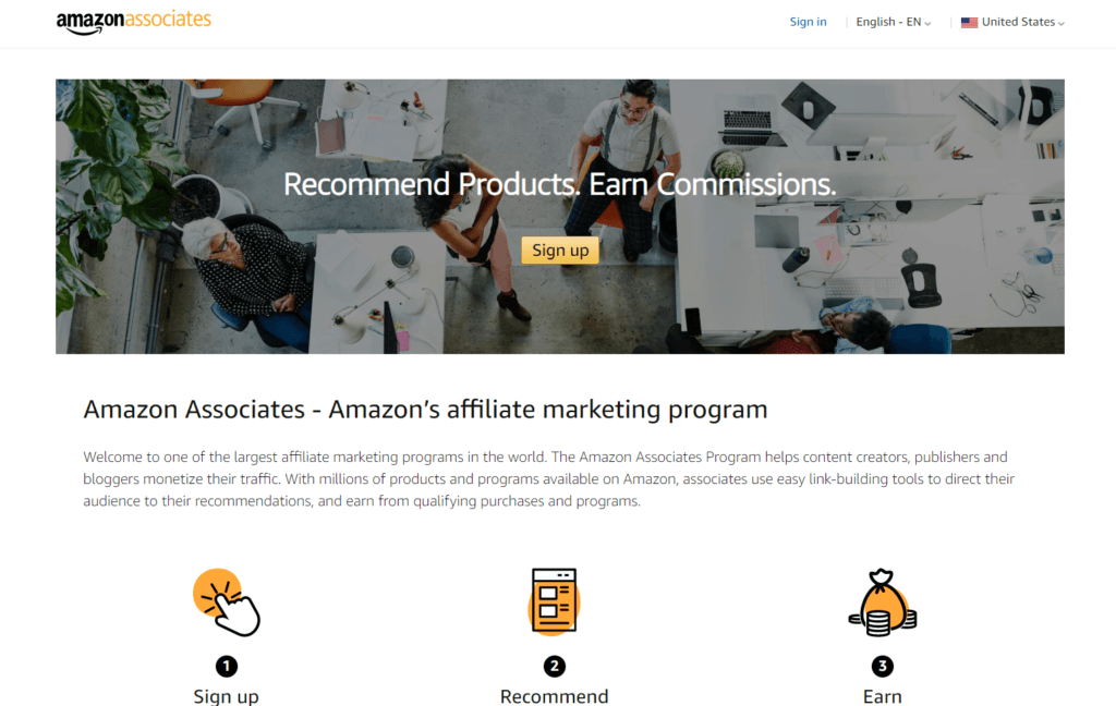 How to Become an Amazon Associate? Step By Step Explanation
