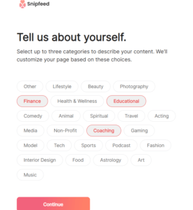 Snipfeed Review (Link-In-Bio Monetization Platform)