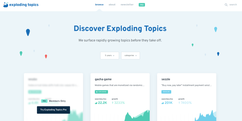 Exploding Topics Review - Can You Find Growing Topics Today?