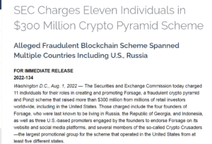 Is Forsage a Scam? An Ethereum Ponzi Scheme.[Updated 2024]