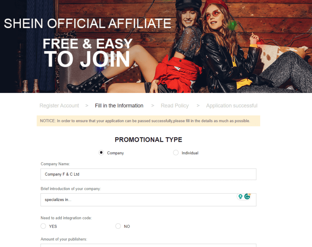 SHEIN Affiliate Program (Good Commissions, Global Reach...)