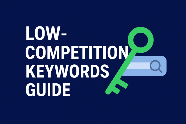 The Guide to Low-Competition Keywords for New Bloggers